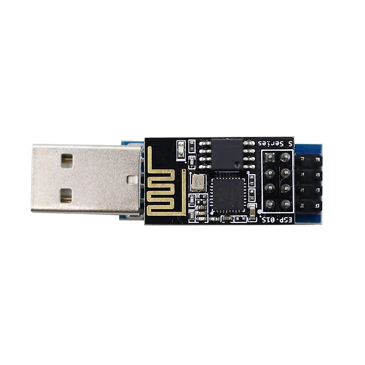 Wishiot ESP Prog V1.0 USB to ESP8266 CH340C ESP-01 ESP-01S 4MB Module Prog WiFi Programmer Downloader with Reset Auto-Download Circuit
