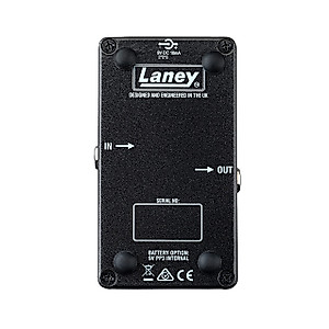 Laney Black Country Customs Blackheath Boutique Bass Effect Pedal Distortion, BCC