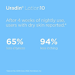 ISDIN Body Lotion Uradin10, 24 Hour Intense Hydration, 10% Urea, Fast Absorbing, Dermatologically Tested, 13.5 Fl Oz
