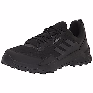 adidas Men's Terrex Ax4 Wide Hiking Sneaker, Black/Carbon/Grey, 10.5
