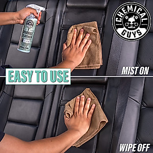 Chemical Guys SPI_103_16 Sprayable Leather Cleaner and Conditioner in One for Car Interiors, Apparel, and More (Works on Natural, Synthetic, Pleather, Faux Leather and More) Leather Scent, 16 fl oz