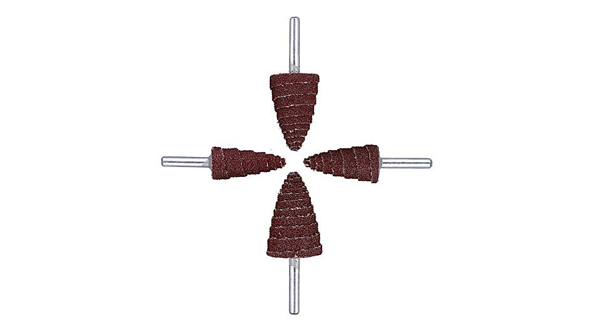 40-Pack Abrasive Flap Wheel Set for Sanding & Grinding | Rocaris