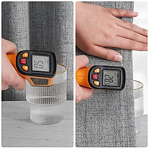 Joydeco 100% Blackout Curtains 108 inches Long Natural Linen Drapes 2 Panels Set Burg for Bedroom Living Room Black Out Darkening Curtain Thermal Insulated Back tab Rod Pocket(52x108 inch,Light Grey)