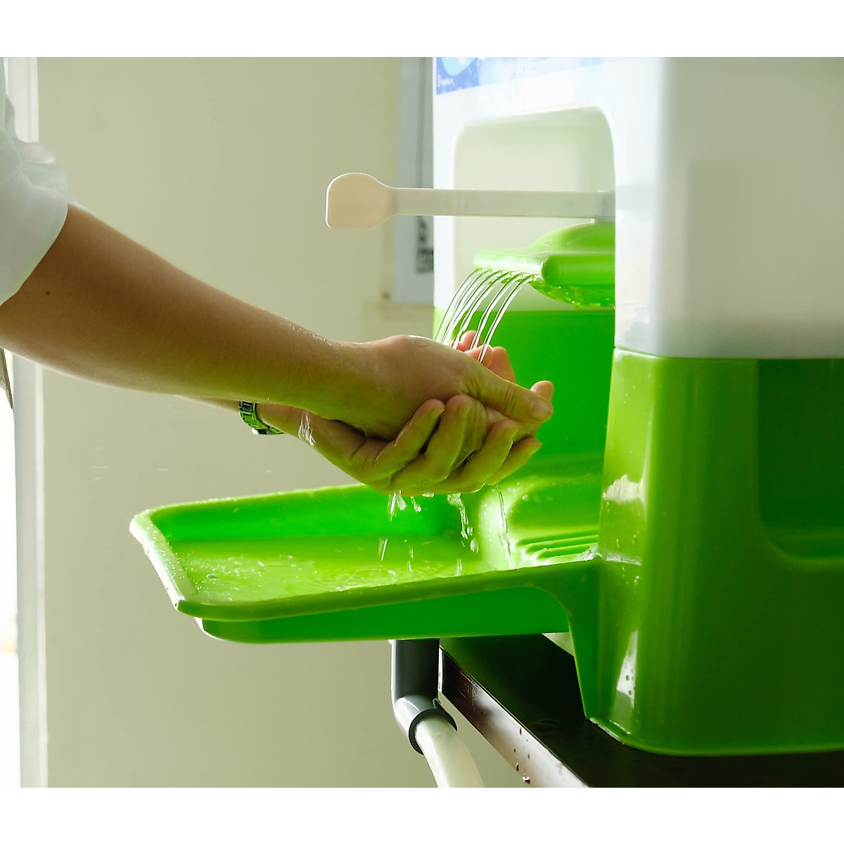 HappyTap Portable Sink - Hand Washing for Schools & Daycares (1, Extended tap handle)