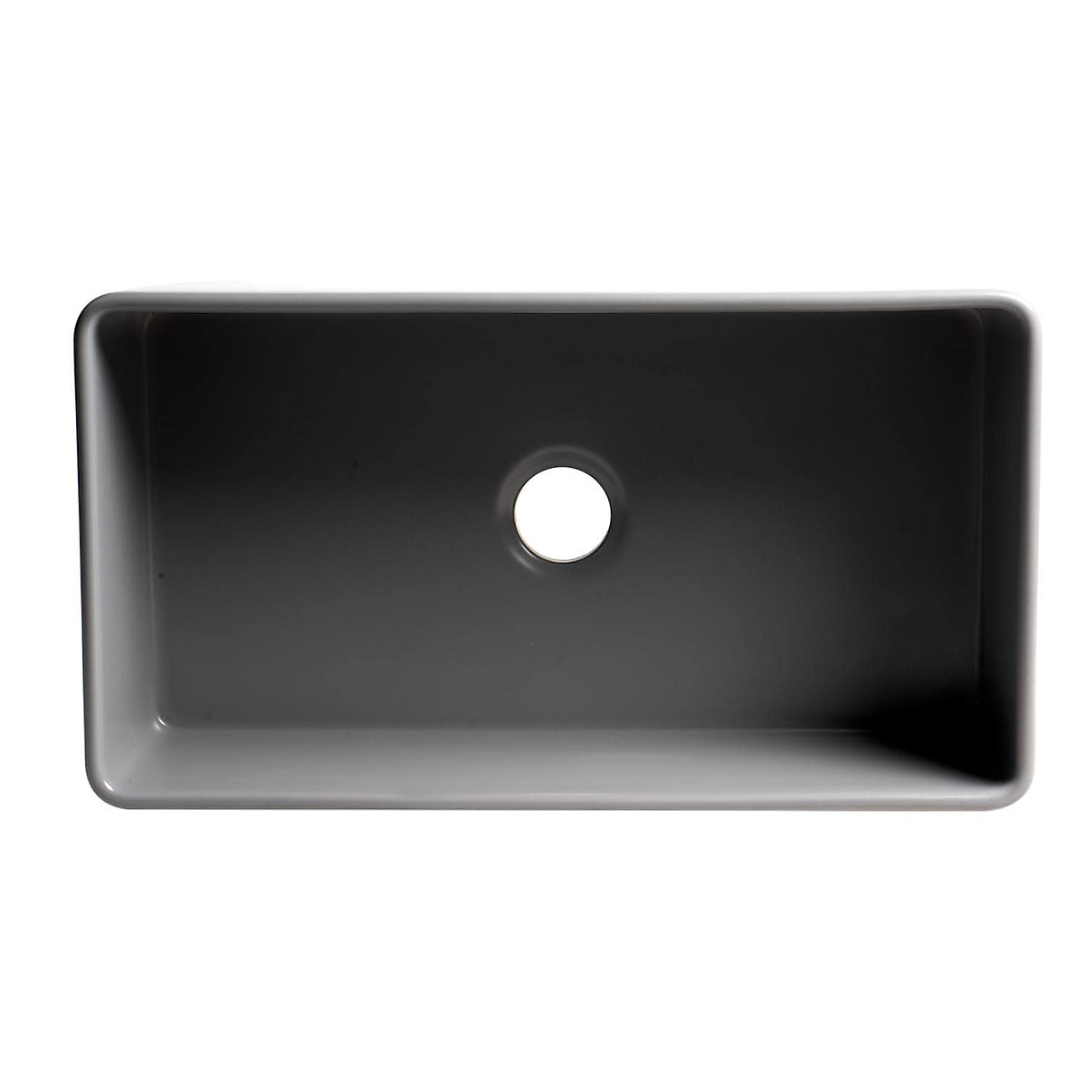 ALFI brand ABF3318S-GM Kitchen Sink, Grey Matte