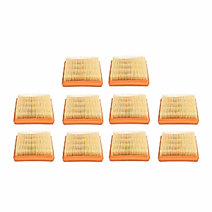 Rotary 10 Pack 15855 Air Filter Panel Fits Stihl 4180-141-0300B FS111 FS131 FS91