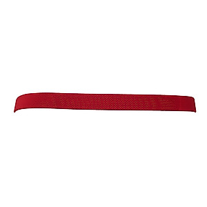 eVogues Plus size Leaf Interlocking Buckle Elastic Belt Red - One Size Plus