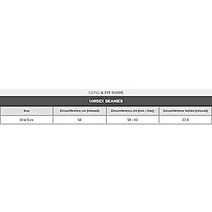 Chef Works Unisex Double-Rimmed Chef Beanie, Black, One Size