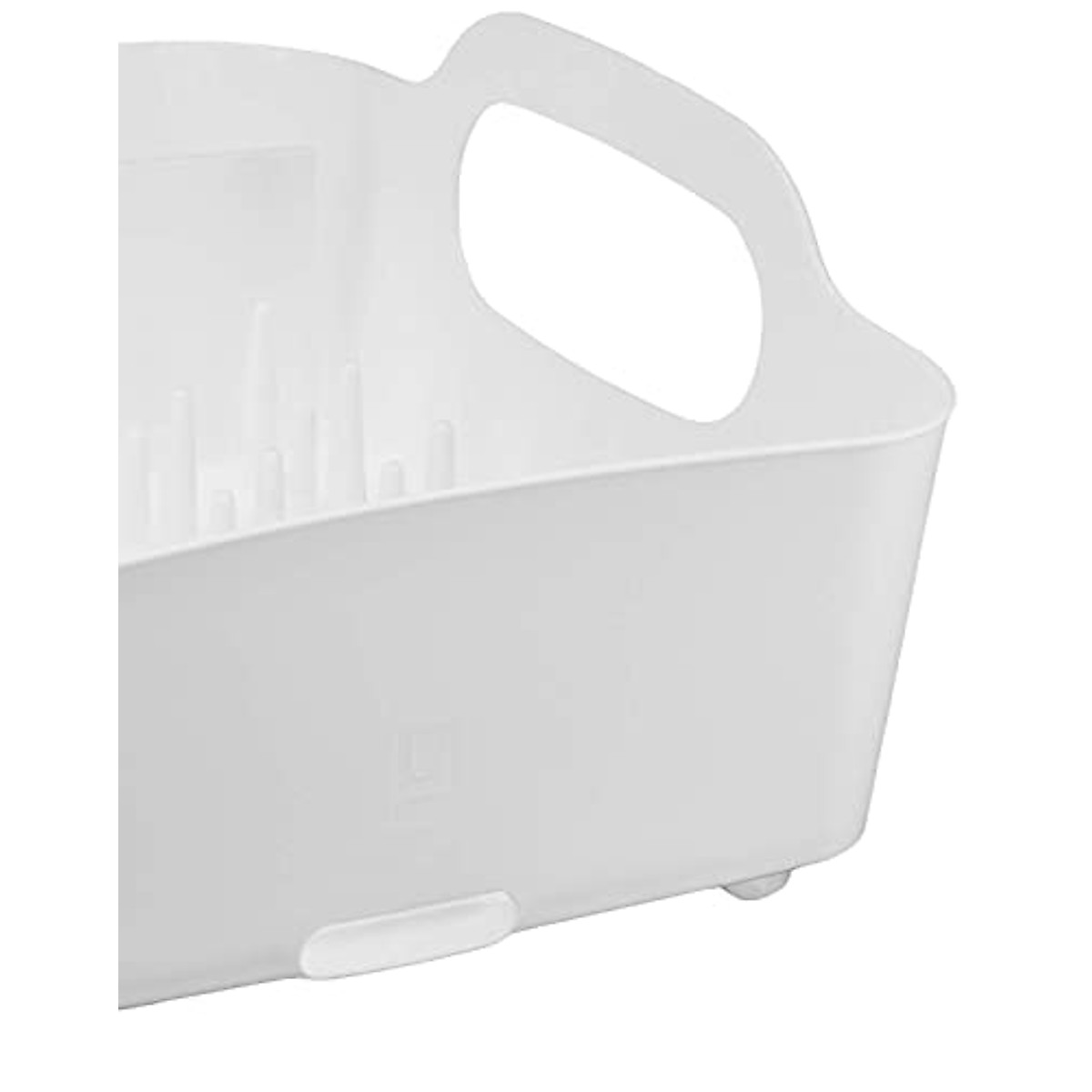 tub dish rack white