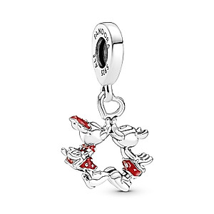 Charm colgante Pandora 790075C01 Beso Disney