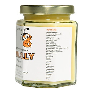 100% Pure Organic Fresh Royal Jelly Raw Unprocessed Natural High Potency (6.5 oz)