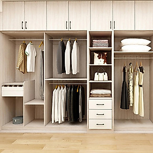 ENUOSUMA High-Grade Wide Shoulder Wooden Hangers 10 Pack,Smooth Finish Wood Suit Hanger Coat Hanger for Closet,Non Slip Pants Bar,Holds Up to 20lbs, 360° Swivel Hook,for Jacket,Dress Heavy Clothes