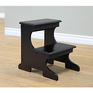 Frenchi Home Furnishing Crestside 2 - Step Wood Step Stool