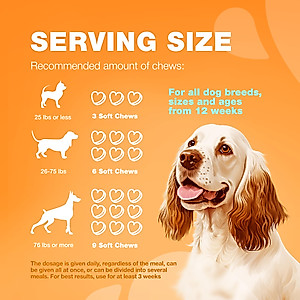 Dog Allergy Relief Chews - Itch Relief for Dogs - Anti Itch - Dog Allergy Chews - US Formulated Dog Itching Skin Relief with Salmon Oil - Immune Health, Seasonal Allergies & Hot Spots Support Treats