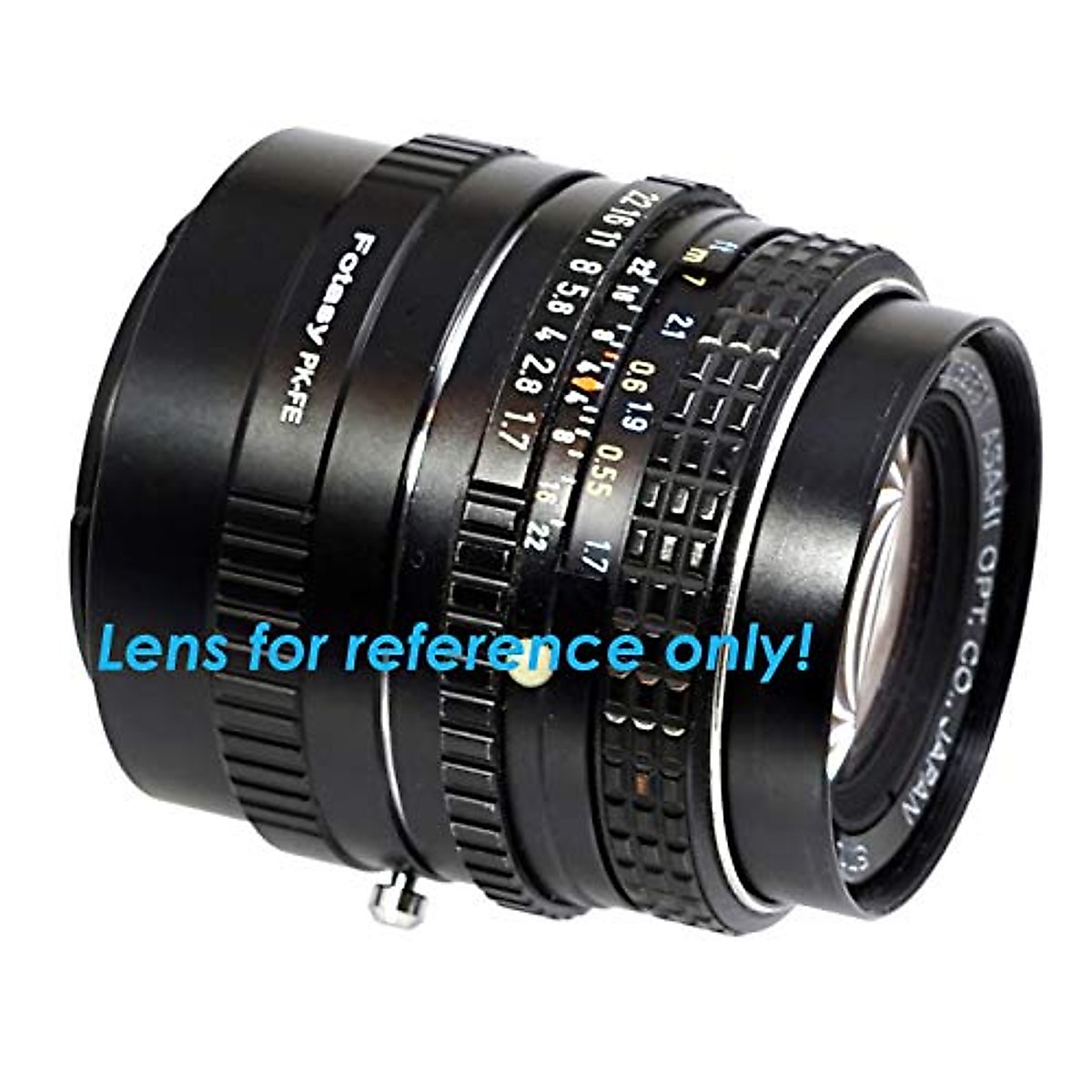 Fotasy PK Lens to E Mount Adapter, K Mount E Adapter, PK FE Adapter, Compatible with Pentax K Lens Sony a7 a7R a7s II III IV a9 a7c Alpha 1 a6600 a6500 a6400 a6300 a6100 a6000 a5100 a5000 a3500 ZV-E10