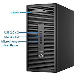 HP 600 G2 ProDesk Mini-Tower PC, Intel Quad-Core i7-6700 Upto 4.0GHz, 16GB RAM, 512GB SSD, AMD R7 240 2GB HD Graphics 4K, AC Wi-Fi, Bluetooth, HDMI, DisplayPort, Windows 10 Pro (Renewed)