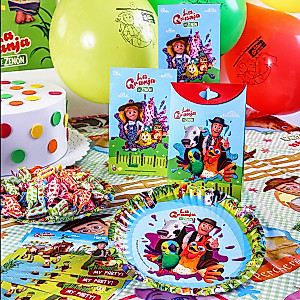 LA GRANJA DE ZENON Supply Birthday | Party Decorations Set serves 20 for Creating Theme Party