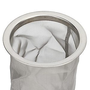 Coffee Filter, Stainless Steel Filter Infuser for Wide Mouth Mason Canning Jar and Iced Tea Maker Ultra Fine Mesh Tea and Fruit infuser, Iced Coffee Maker, Iced Tea Maker(8x21cm/3.1x8.2in)