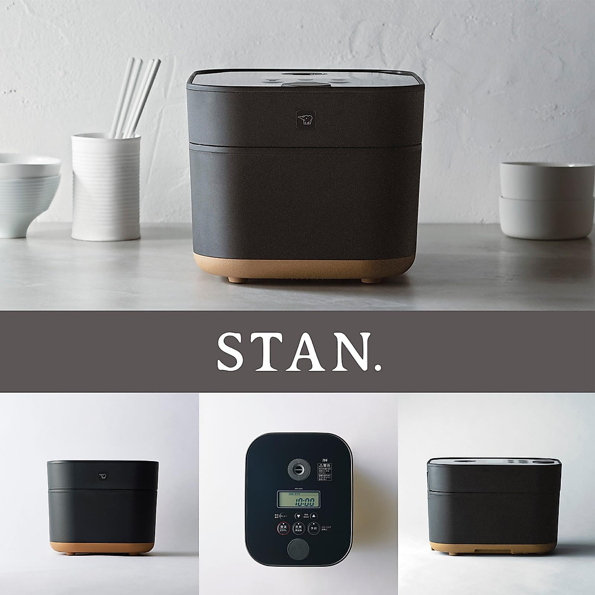 Zojirushi IH Rice Cooker (5.5Go / 1.0L) Stan. (Black) NW-SA10-BA【Japan Domestic Genuine Products】【Ships from Japan】