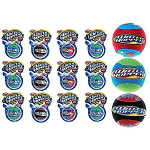 Water Hopper Ball Toy Pack (8 Pack Assorted) by Ja-Ru. Bouncing Water Skip Ball. Water Balls for Pool and for Beach Game. Squishy Skipper Water Bouncy Balls for Kids and Adults. Plus 1 Collectable Bouncy Ball 880-8B