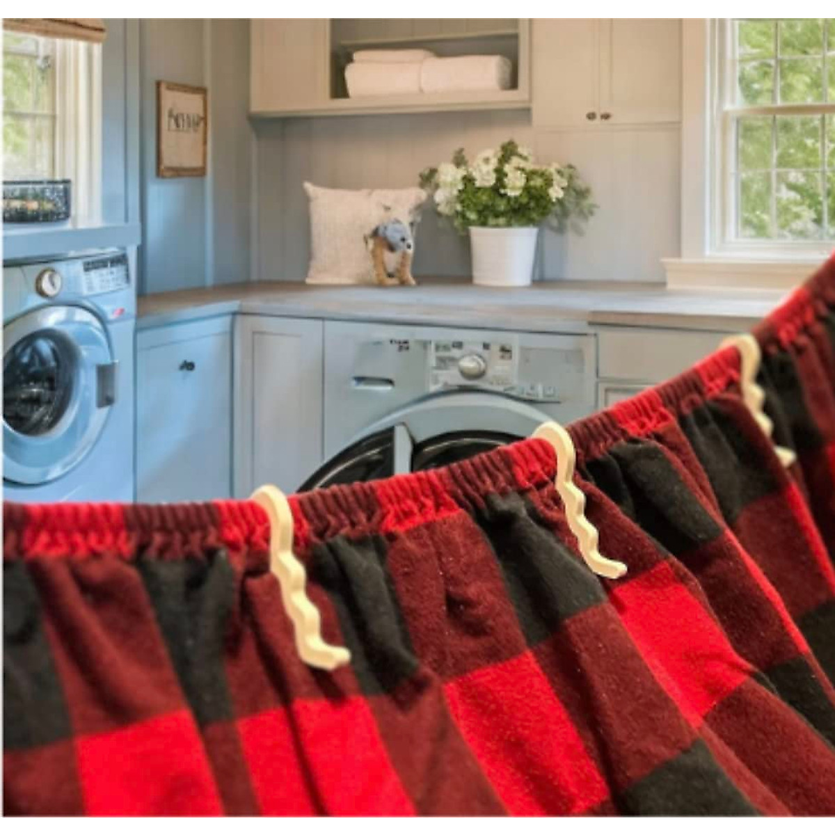Laundry Buddy® for Bed Sheets and More - Bed Sheet Detangler - No More Tangles, Wads, or Wet Sheets - Your New Laundry Helper! - Made in America - BPA Free - Bleach Safe - Heat Safe - Patent Pending