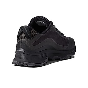 Merrell Men's Trekking Shoes, Black/White, 10.5 AU