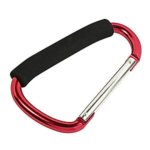 SE Assorted Color Jumbo Aluminum Carabiners (12 PC.) - 1297A-12