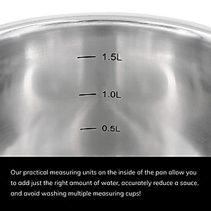 SCANPAN Impact 2 Qt. Saucepan with Lid