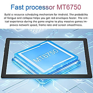 Tablet PC, 5GWIFI Tablet Dual SIM 6GB 256GB for 11 Dual Speaker for Home US Plug