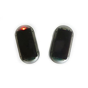 1.2V80mA Fake Solar Car Alarm Led Light Security System Warning Theft Flash Red Rechargeable Battery with USB
