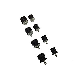ENGINERUN 501699401 (8 PCS) AV Mount Isolator Buffer Compatible with Husqvarna Chainsaw 61 66 266 268 272 xp 272xp Jonered 625 630 Parts Fits for OEM 4 pcs Small 501699401 & 4 pcs Large 501628701