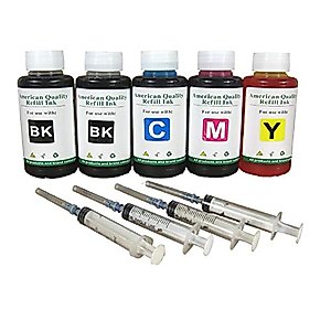 500ml 4 Color Bulk Refill Ink for use with hp Canon dell Brother lexmark Inkjet Printers