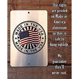 My Room My Rules - Metal Sign - Cute Decor for Teen Room Aesthetic, Stuff for College Dorm Room Essentials - Cheap Gift Under $20 (8" x 12")