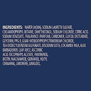 Suave Men Shampoo, Conditioner, Body Wash for Hydrated Hair & Skin Aloe Vera + Vitamin B7 3 in 1 Shampoo Conditioner Bodywash 28 oz