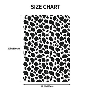 Black and White Cow Skin Baby Car Seat Canopy Cover Multi Use Nursing Cover for Newborn Car Seat Canopy Mom Nursing Breastfeeding Covers Newborn Shower Gift