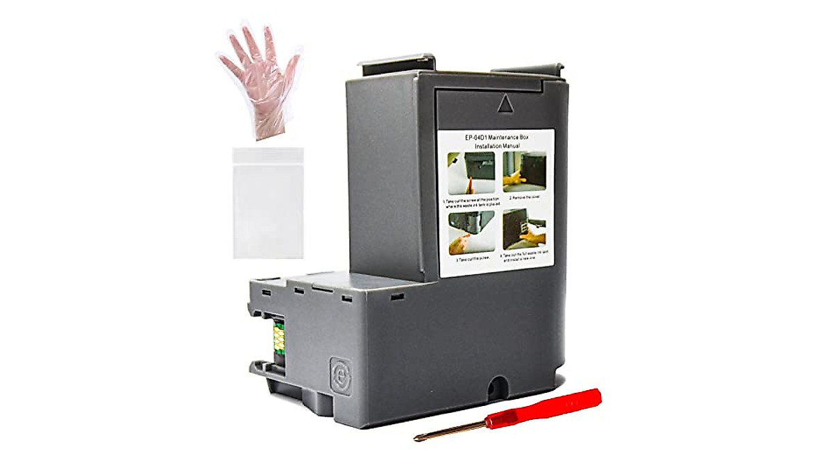 INK+ T04D1 Waste Ink Tank for Epson EcoTank & Workforce Printers