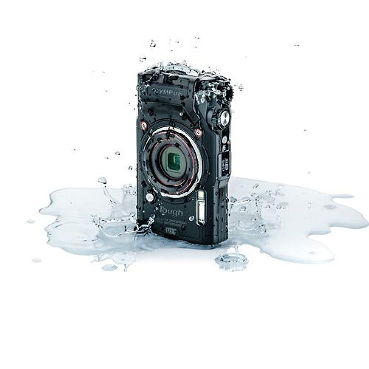 Olympus Tough TG-6 Waterproof Digital Camera (Black) + Pixibytes Basic Bundle + Underwater Package