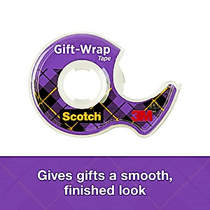 Scotch Gift Wrapping Pack, Includes Gift-Wrap tape, Multi-Purpose Scissors, Expressions Washi Tape, Makes your gifts look great (GiftPack-HOL20)