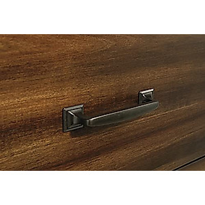 Signature Design by Ashley Lakeleigh Rustic Industrial 7 Drawer Dresser, Dark Brown