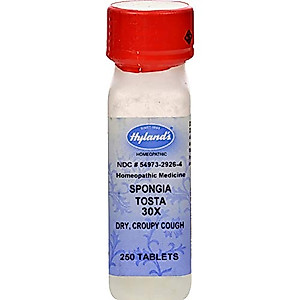 Hyland's Spongia Tosta 30X - 250 Tablets