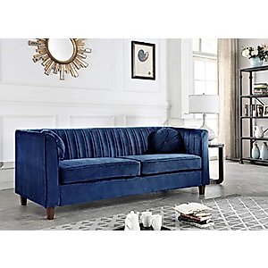 US Pride Furniture Classic Chesterfield Sofa