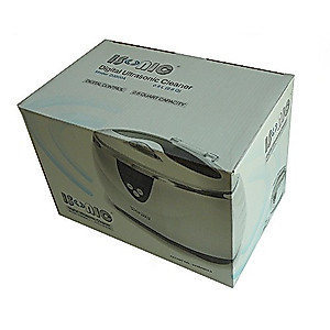iSonic® D3800a Digital Ultrasonic Cleaner for Jewelry, Eyeglasses, Watch, 600 ml, 110V 35W