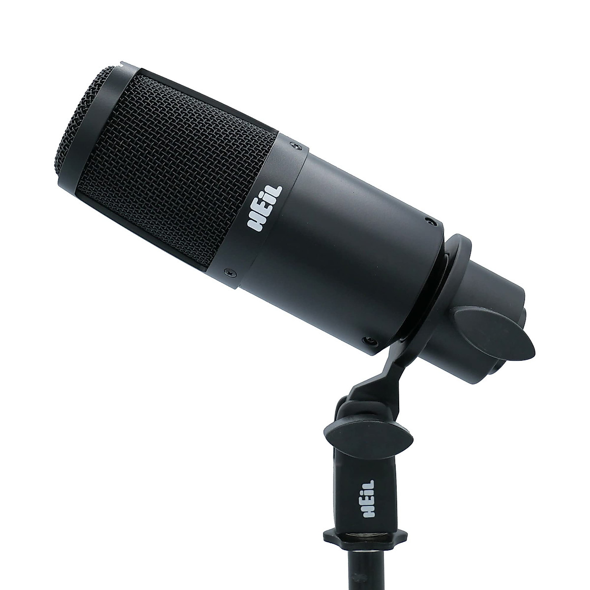 Heil PR 30 Dynamic XLR-Microphone for Video Podcast, Live Sound, Instrumentals, Recording, and Broadcast, Wide Frequency Response, Smooth Sound, Superior Rear Noise Rejection - Black