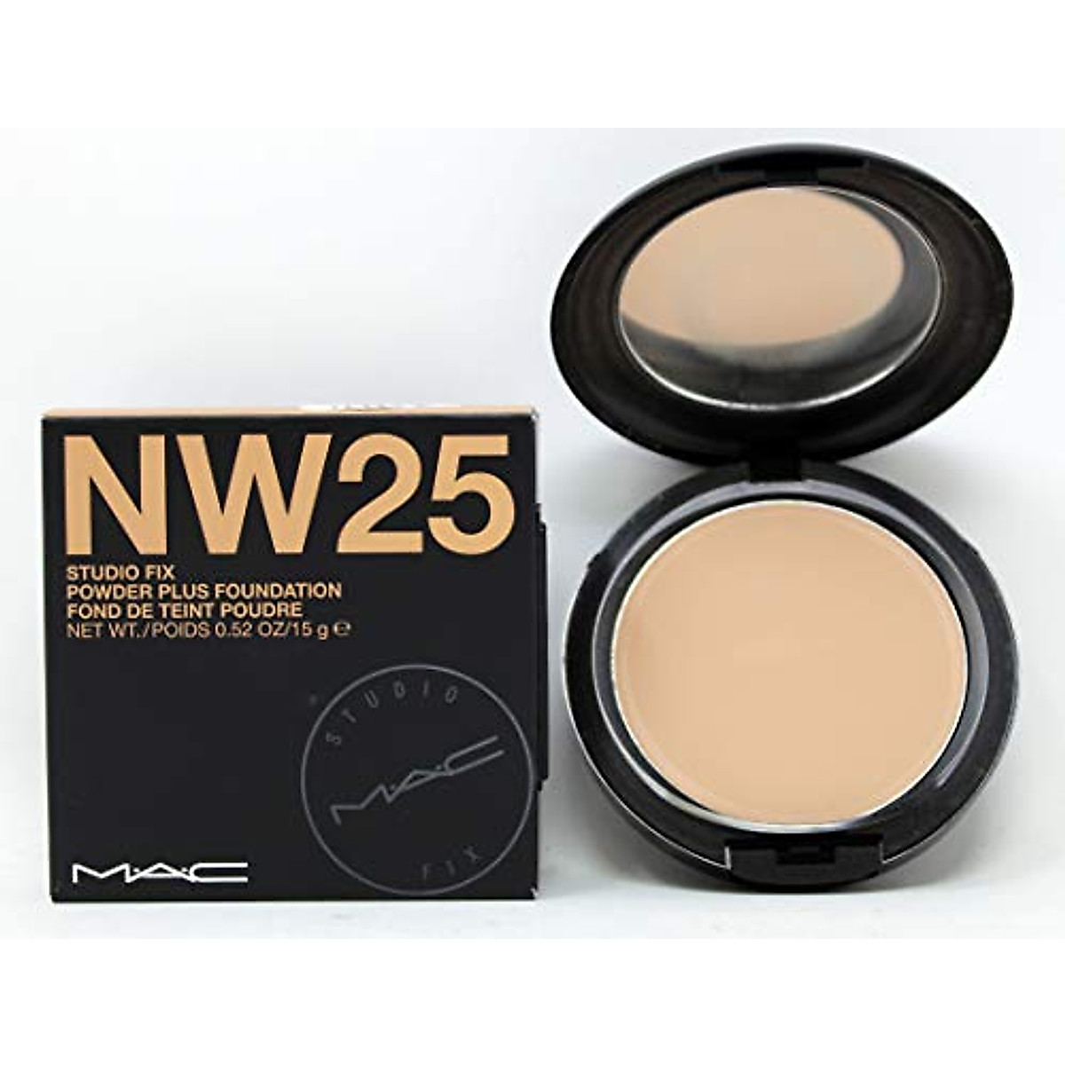 MAC Studio Fix Powder Plus Foundation, NW25, 0.52 Ounce (Pack of 1) (RW-US-MAC-4)
