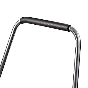 Faucet Queens 4 N Shop Cart Pop On Wheels for Quick Assembly, Silver