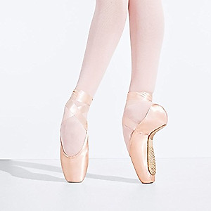 Invisible Elastic for Pointe Shoes by Pillows for Pointes - 5 Yards - Euro Pink This Elastic Will Blend into Your Tights which Allows The Foot and Pointe Shoe a Better Cleaner Look.
