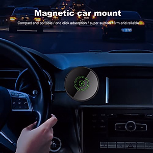 20W Magnetic Wireless Phone Holder Car Charger,Compatible with MagSafe Car Mount with Fast Charging Function,Wireless Magnet Car Phone Holder for iPhone 14/14 Pro/14 Pro Max/14 Plus and 13/12 Series