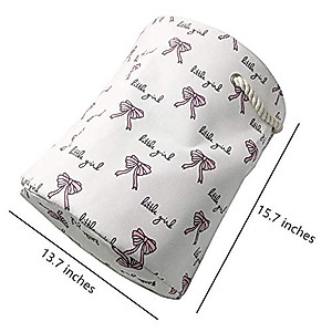 TBGFPO Storage Basket-Medium Round Laundry Hamper Nursery Baskets Collapsible Storage Bin Dirty Clothes Basket Shelf Closet Organization Home Decor