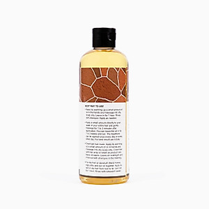 SIMELIM Hair Treatment Oil, Hair Oil for Black Women, Coily Hair Oil, blend of Coconut, Olive, Shea nut and Castor oils, Hair Oil for dry damaged hair and growth.