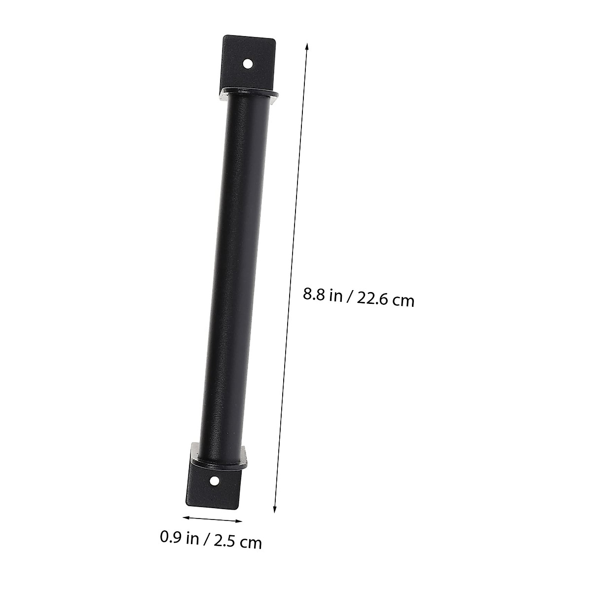 Mikikit Sliding Door Handle Barn Door Handles Black Easy Installation Sturdy for Kinds of Heavy Duty Doors